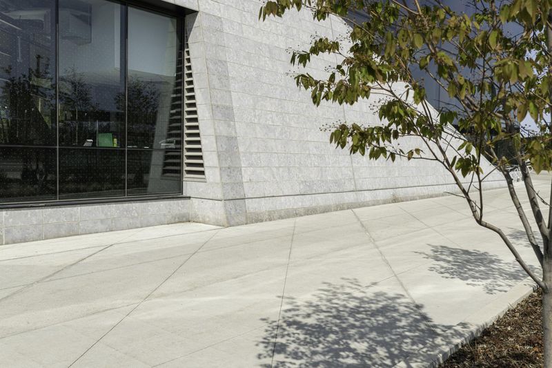 Public Space in Toronto: Urban Design with Abundant Vegetation HDRi ...