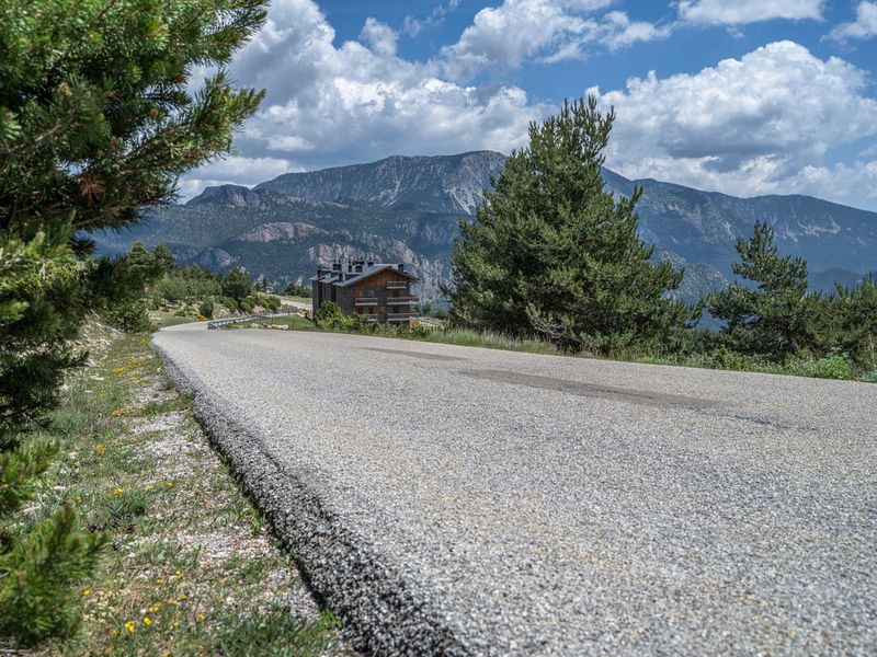 Pyrenees, Spain: Road Through a Lush Green Landscape HDRi Maps and ...