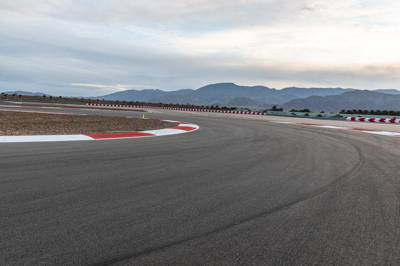 Race Track: Asphalt Road with a Curve for Exhilarating Races - HDRi ...