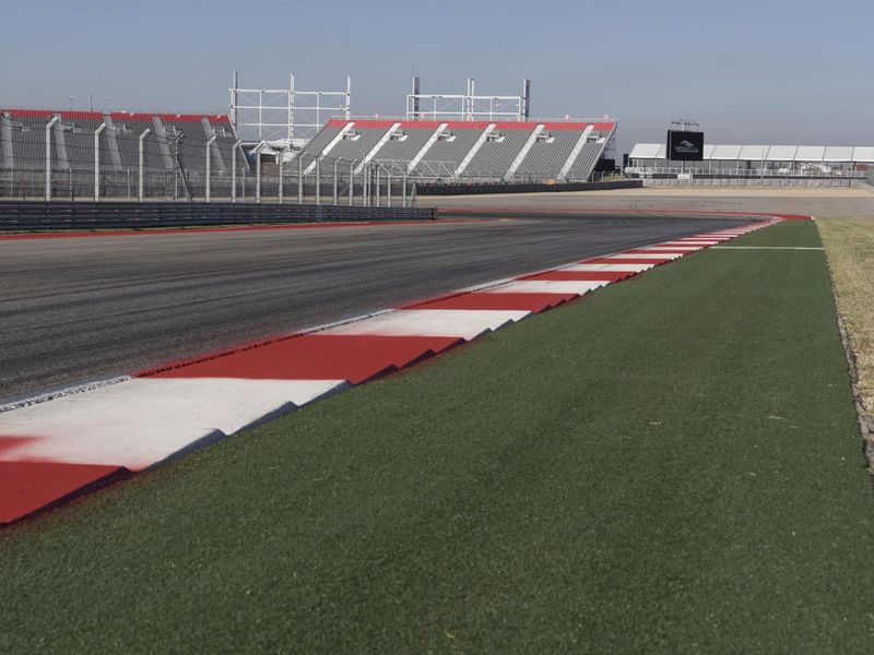 Race Track with Clear Sky HDRi Maps and Backplates