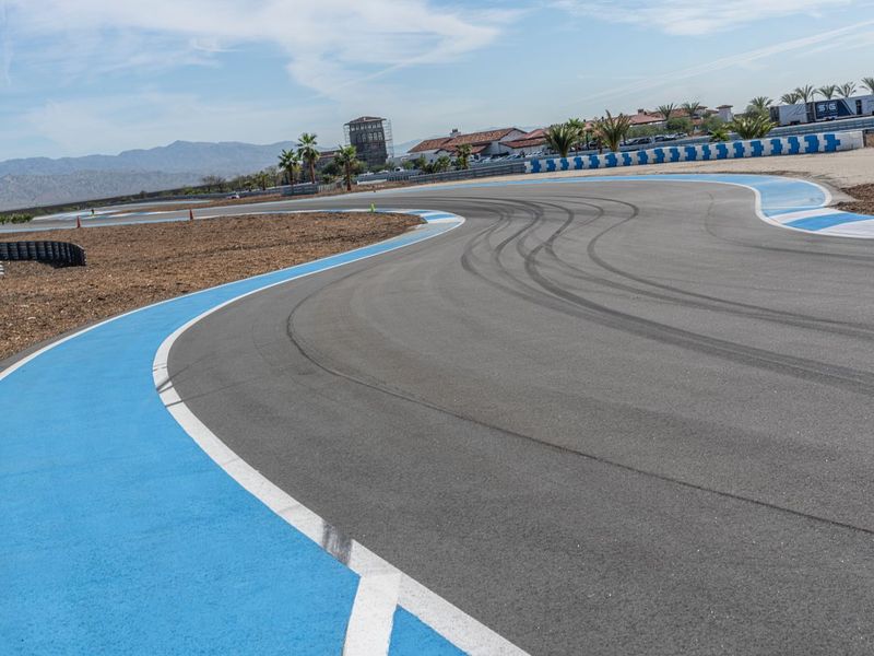 Race Track Curve in USA: A Day for Racing HDRi Maps and Backplates