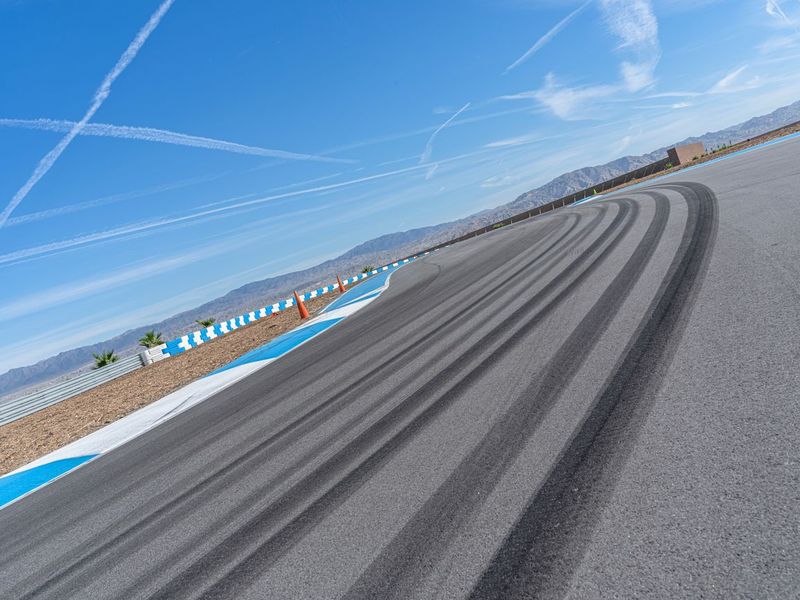 Race Track Curves in the USA: A Daytime Thrill HDRi Maps and Backplates