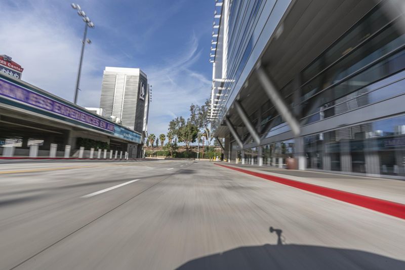 A Race Track in Downtown Los Angeles: An Urban Infrastructure HDRi Maps ...