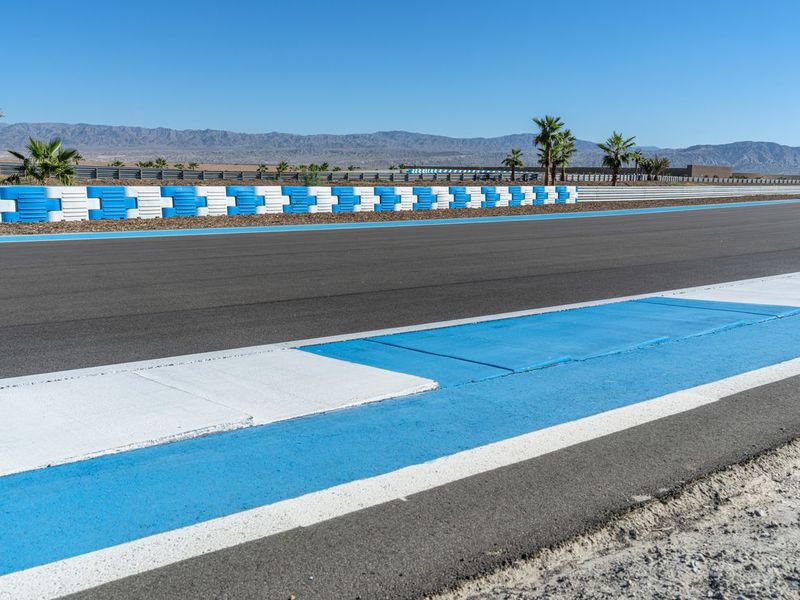Race Track in USA under a Clear Sky HDRi Maps and Backplates