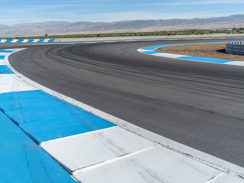 Race Track in the USA on a Cloudy Day HDRi Maps and Backplates