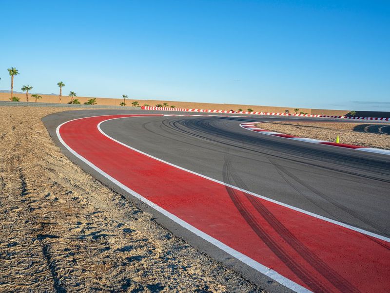 Racing in USA: Fast-Paced Action on the Track HDRi Maps and Backplates