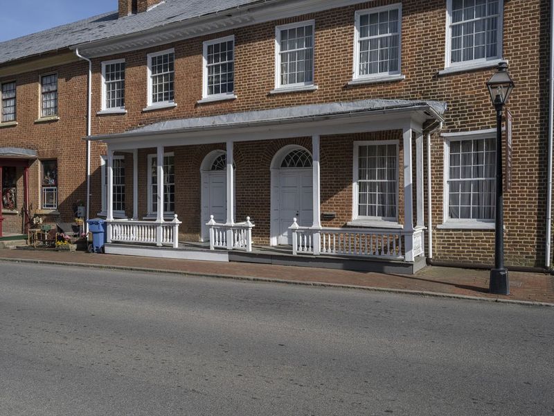 Red Brick Buildings in Suburban Neighborhood, Tennessee HDRi Maps and ...