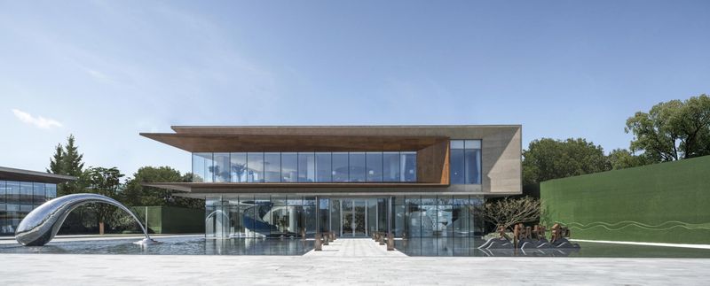 Residential Complex Architecture in China HDRi Maps and Backplates