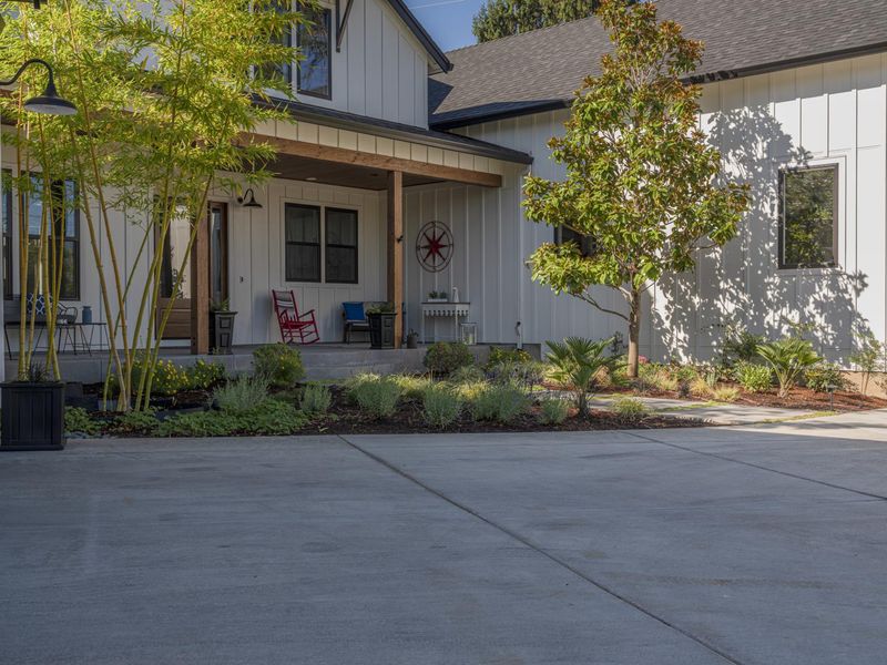 Residential Home with Garage and Porch in Suburban Area HDRi Maps and ...
