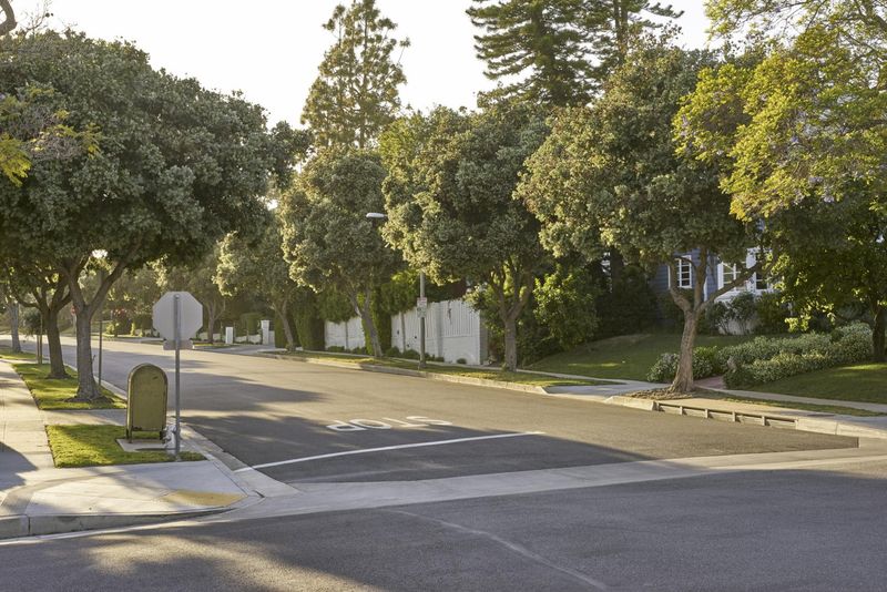 Residential Road in Los Angeles: A Suburban Neighborhood HDRi Maps and ...