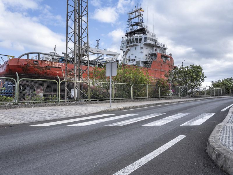 Residential Road in Tenerife, Spain HDRi Maps and Backplates
