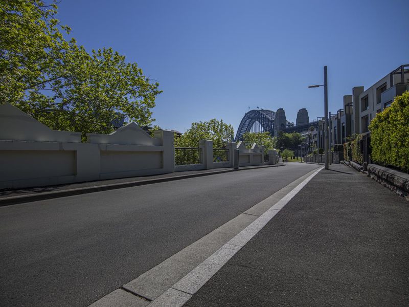 Residential Street in Sydney on a Sunny Day HDRi Maps and Backplates