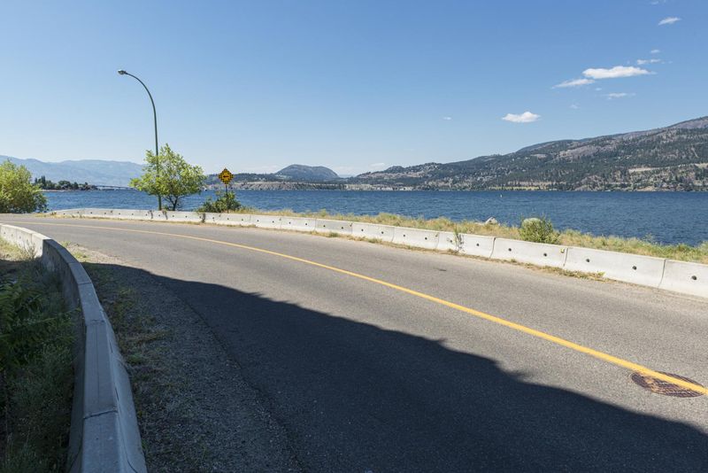 River View: Lush Vegetation Alongside a Guard Rail HDRi Maps and Backplates