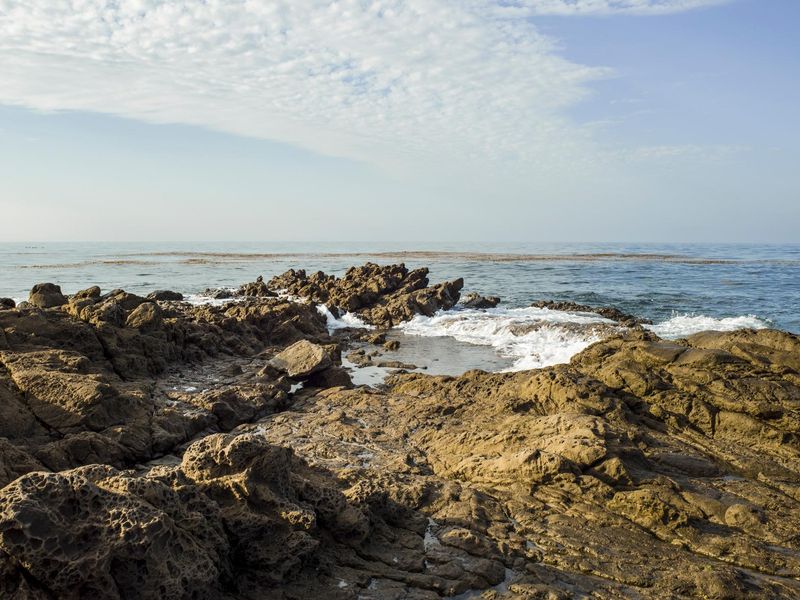 Rocky Shoreline at the Coastline HDRi Maps and Backplates