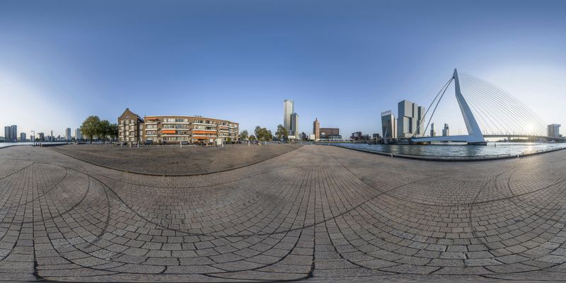 Rotterdam, Netherlands: A Cityscape of Architecture HDRi Maps and ...