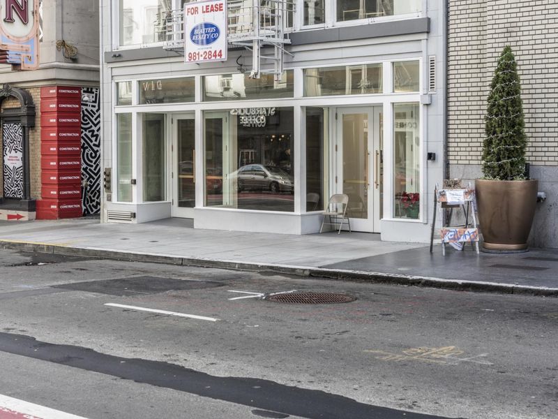 Row Houses with Brick Facades and Porch Entrances in San Francisco HDRi ...