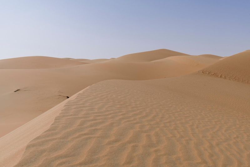 Rugged Desert Road in Liwa, Sahara HDRi Maps and Backplates