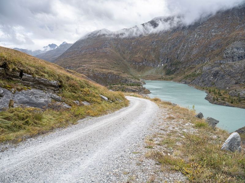 Rugged Mountain Road in Austria HDRi Maps and Backplates