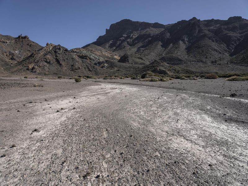 Rugged Mountain Road under Clear Skies - HDRi Maps and Backplates