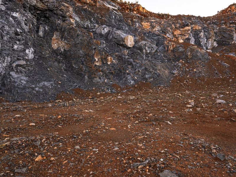 Rugged Rock Wall Quarry in Yunnan, China HDRi Maps and Backplates