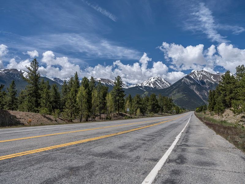Rural Colorado Landscape: Road Through the Mountains HDRi Maps and ...