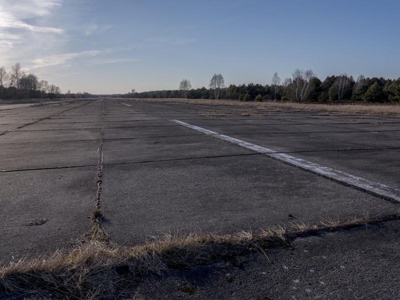 Rural Landscape Road: Asphalt Surrounded by Nature HDRi Maps and Backplates