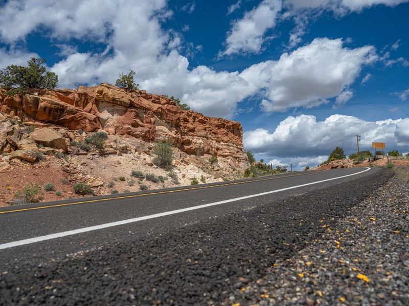 Rural Landscape in Utah: Beautiful Clouds and Open Road HDRi Maps and ...