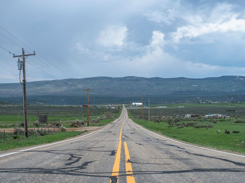 Rural Landscape in Utah: Clouds and Fields HDRi Maps and Backplates