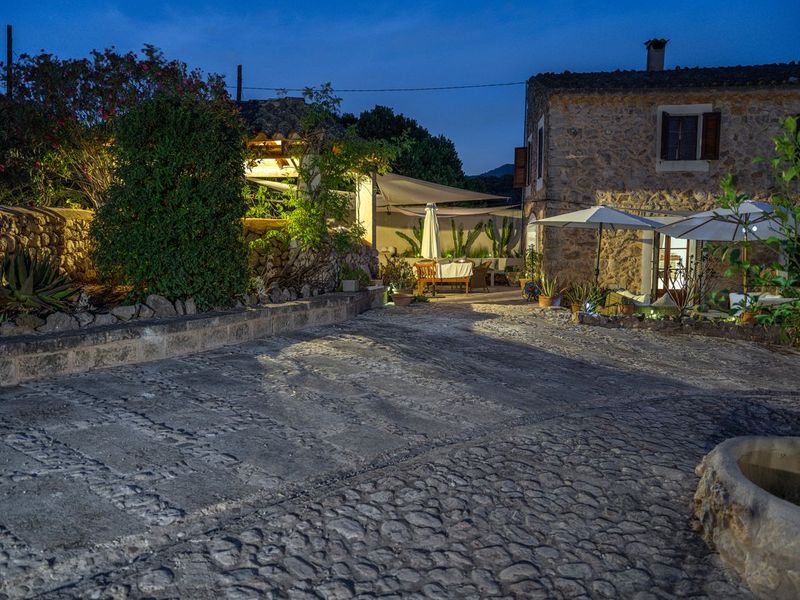 Rural Majorca at Night: Hard Shadows Cast HDRi Maps and Backplates