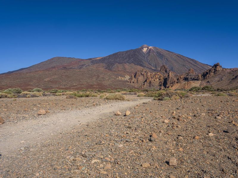 Rural Off-Road Track in Tenerife, Canary Islands HDRi Maps and Backplates