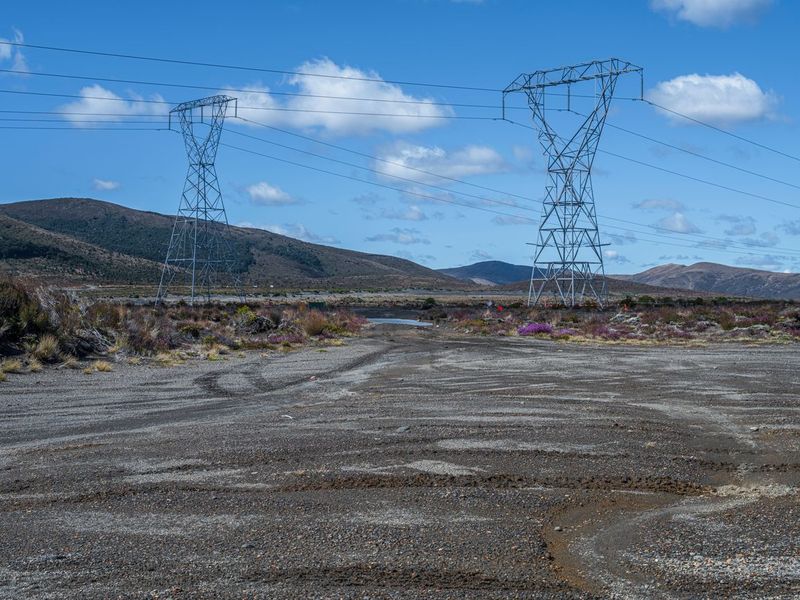 Rural Open Space in Asia with Gravel and Dirt Roads