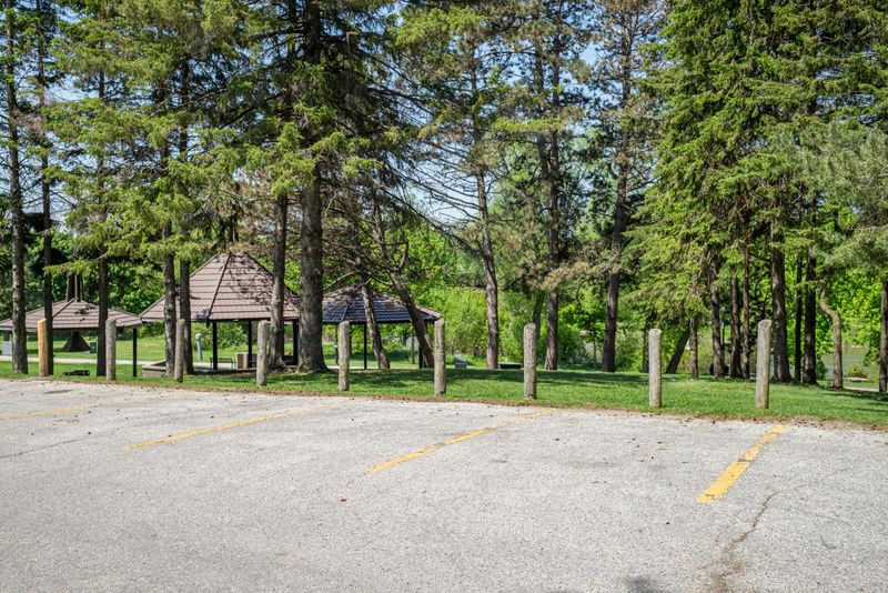 Rural Parking Lot in Canada, Ontario HDRi Maps and Backplates