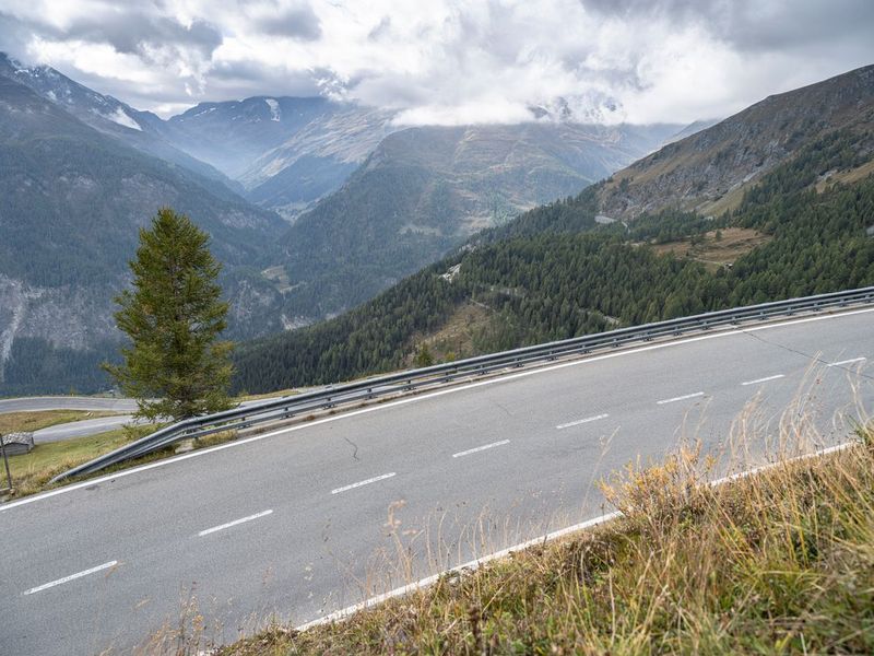 Rural Road in Europe: Scenic Landscape View HDRi Maps and Backplates