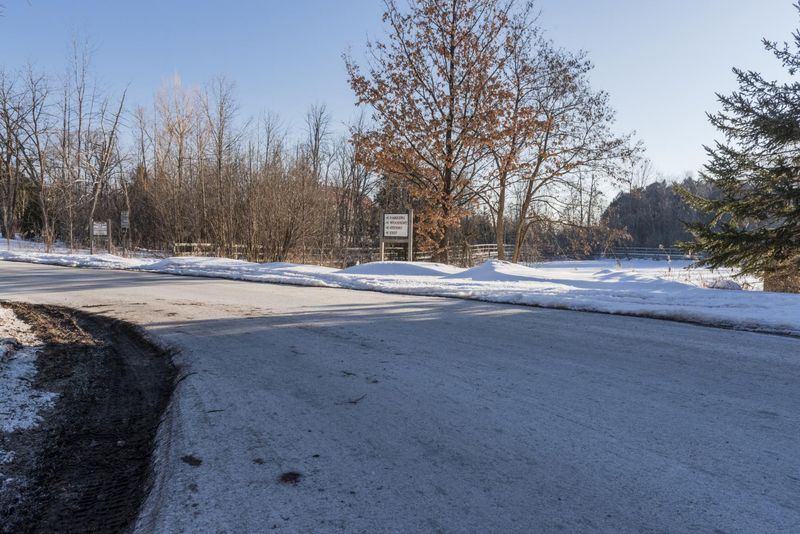 Rural Road Ontario Snow Covered Landscape HDRi Maps and Backplates