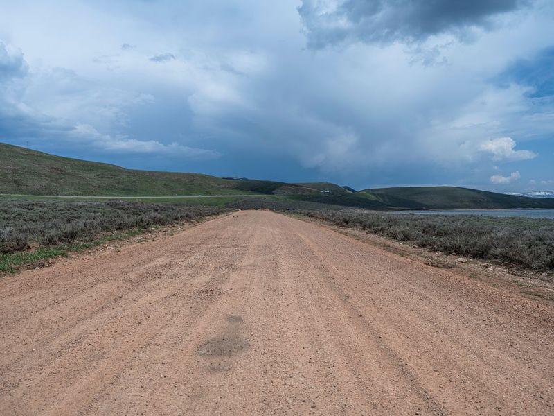 Rural Utah Landscape: Straight Road amidst Natural Beauty HDRi Maps and ...
