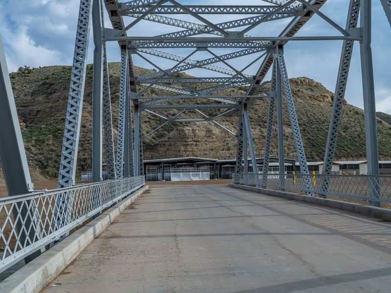Rural Utah: A Road Leading to a Majestic Bridge and Mountains HDRi Maps ...
