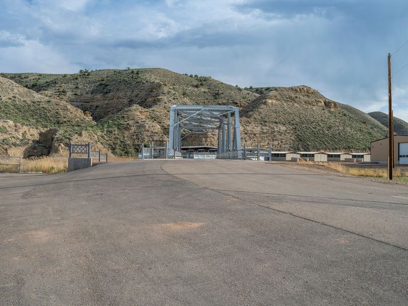 Rural Utah: Road and Bridge in a Majestic Mountain Landscape HDRi Maps ...