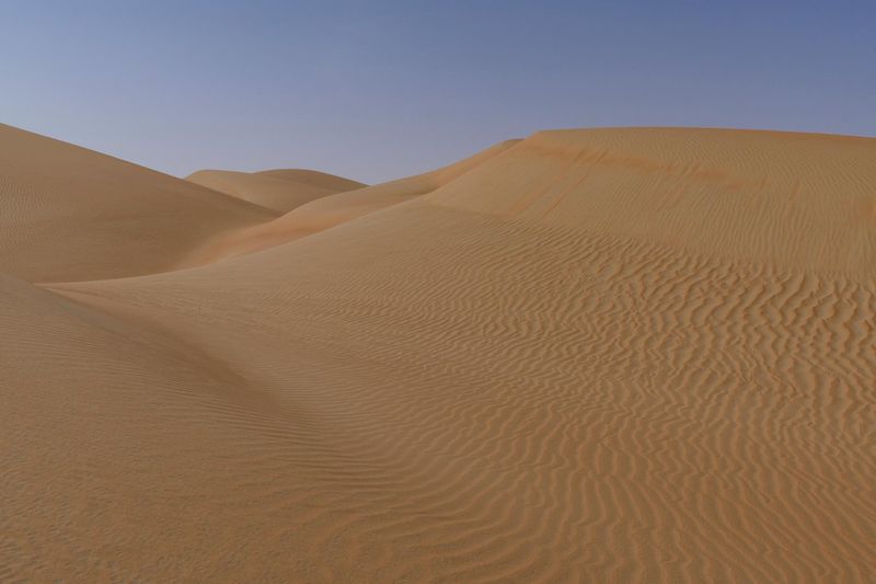 Road in the Sahara Desert: A Daytime Landscape HDRi Maps and Backplates