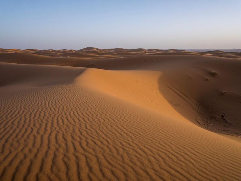 The Sahara Desert: Sand Dune Landscape HDRi Maps and Backplates