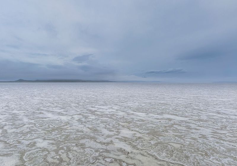 Salt Flats and Mountains in Utah, USA HDRi Maps and Backplates