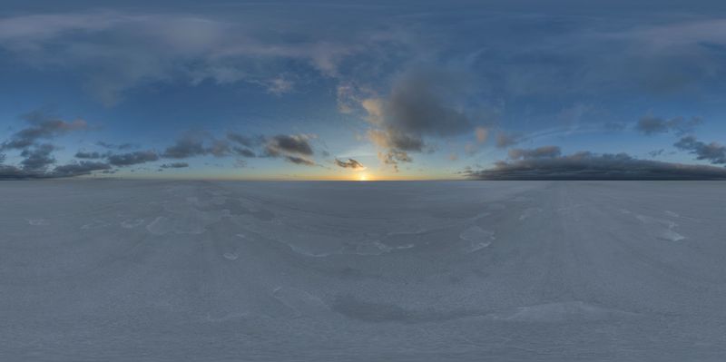 Salt Flats of Utah: An Endless Landscape HDRi Maps and Backplates