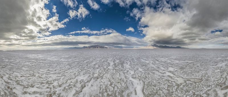 Salt Lake City Open Space: Sunny Landscape View HDRi Maps and Backplates