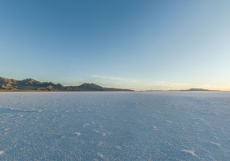 Salt Lake Dawn Utah Landscape HDRi Maps and Backplates