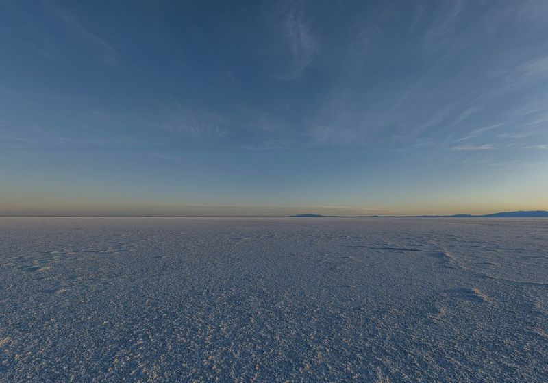 Salt Lake Landscape: A Natural Open Space HDRi Maps and Backplates