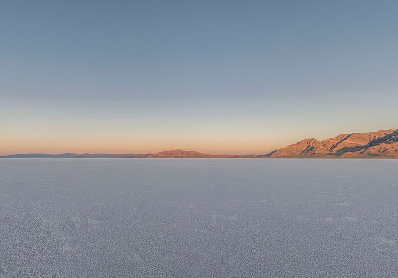 Salt Lake, Utah at Dawn: A Breathtaking Landscape HDRi Maps and Backplates
