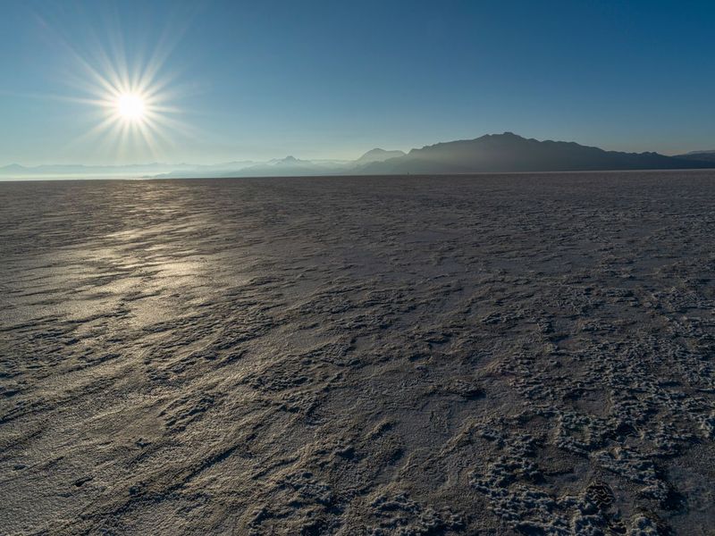 Salt Lake, Utah, USA Landscape at Dawn HDRi Maps and Backplates