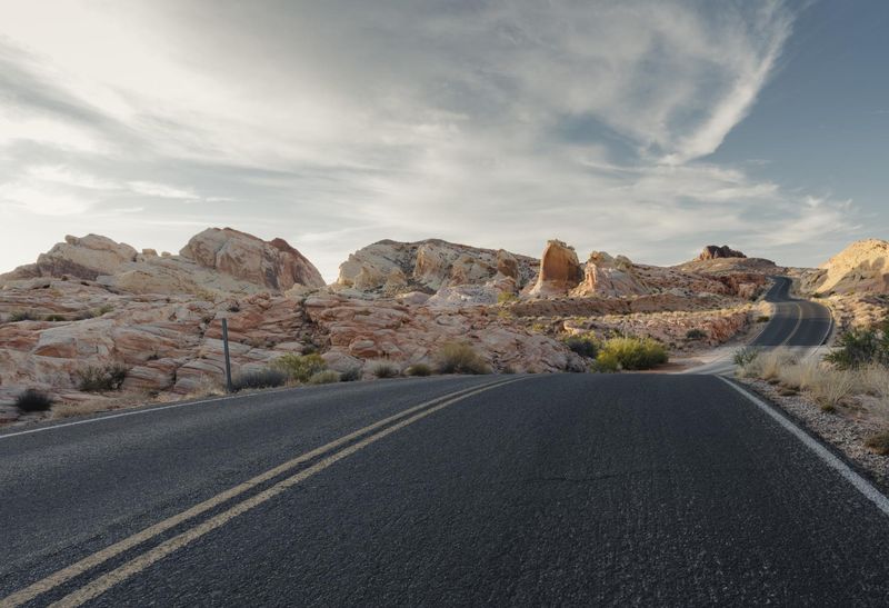 Scenic Drive at Dawn in Colorado's Desert Mountains HDRi Maps and ...