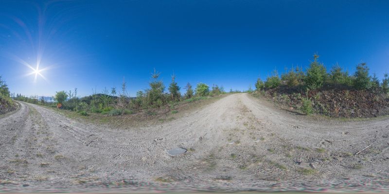 Scenic Drive through the Highlands of Washington HDRi Maps and Backplates