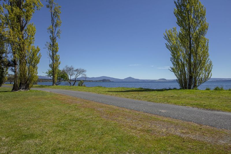 Scenic Park Path with Water Views and Green Grass HDRi Maps and Backplates
