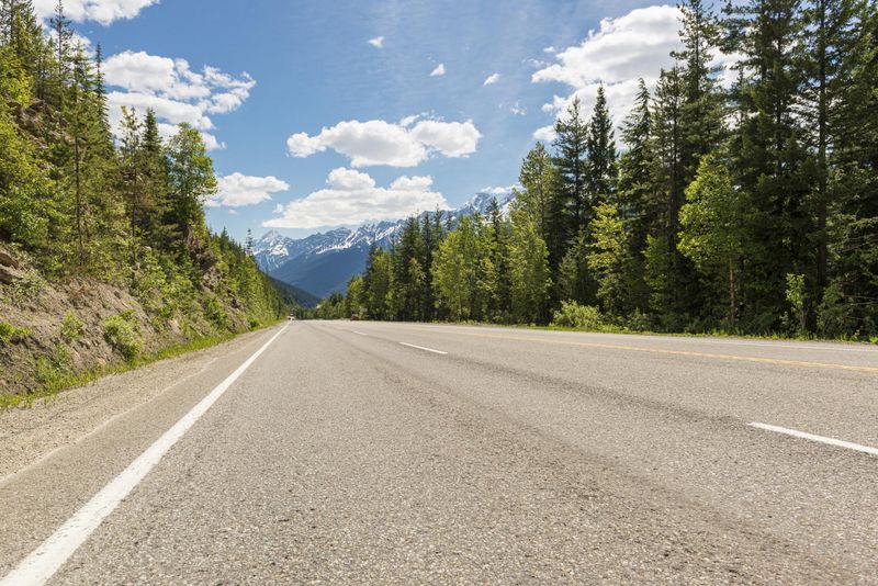 Scenic Road in Canada's Highlands HDRi Maps and Backplates